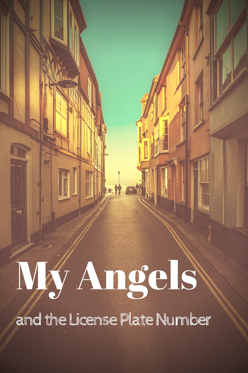 My Angels and the License Plate Number - Little Sparks of Divine Light